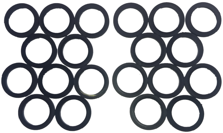 Thin Spacers – 20 | Durham Boat Company